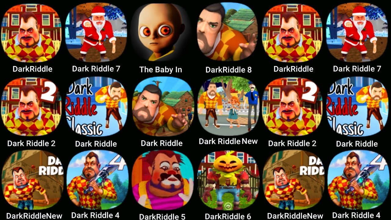 Dark Riddle (Dark Riddle 3 + Dark Riddle 4 + Dark Riddle Classic) Dark ...