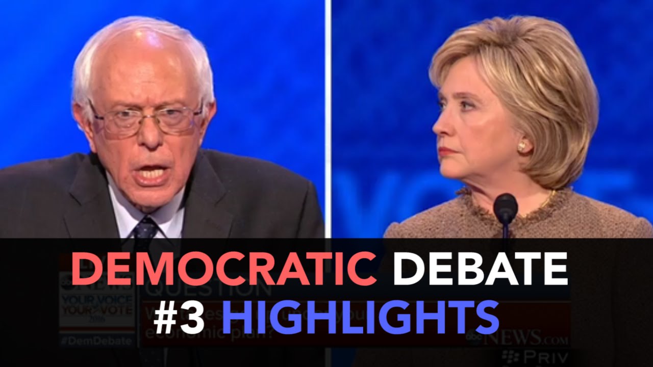 ABC Third Democratic Debate Highlights - YouTube