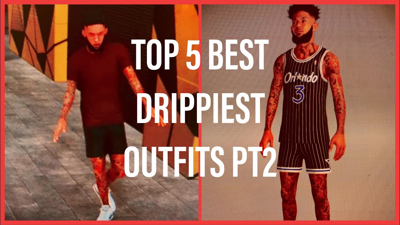 TOP 5 BEST DRIPPIEST OUTFITS IN NBA2K20 PART 2!!!THESE OUTFITS ARE ...