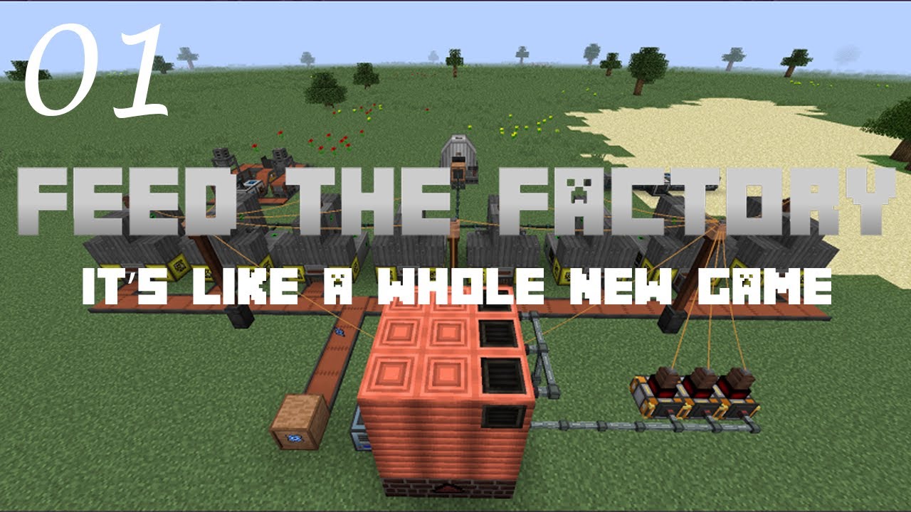 Minecraft Feed The Factory EP01 A Different Game - YouTube