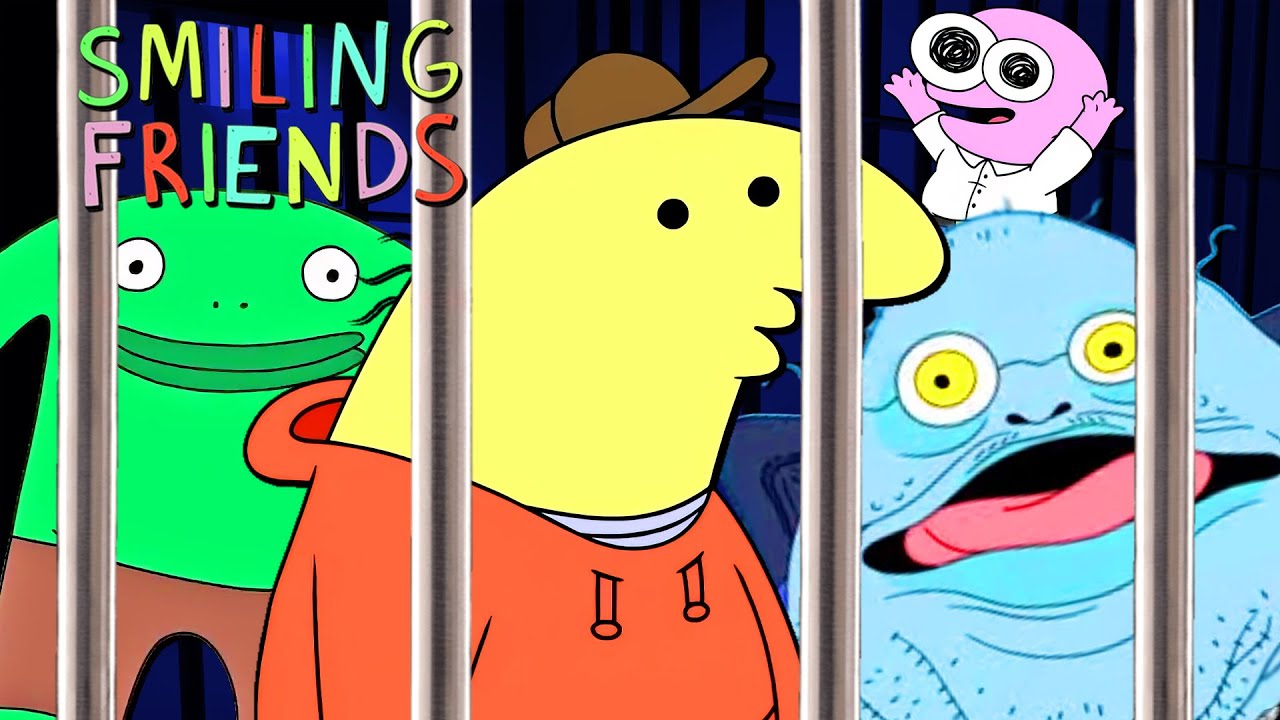 Sentencing Smiling Friends Characters For Their Crimes ⚖️ - YouTube
