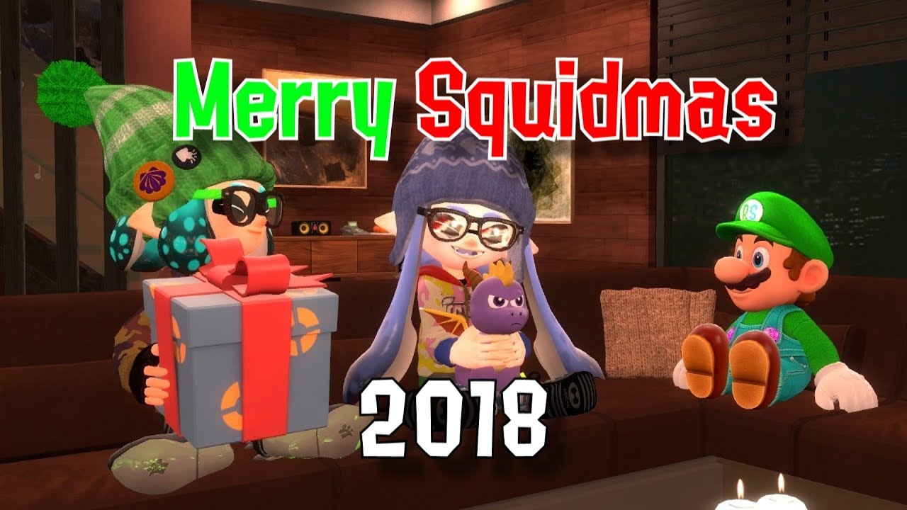 [Splatoon GMOD SM64] Merry Squidmas 2018 - YouTube
