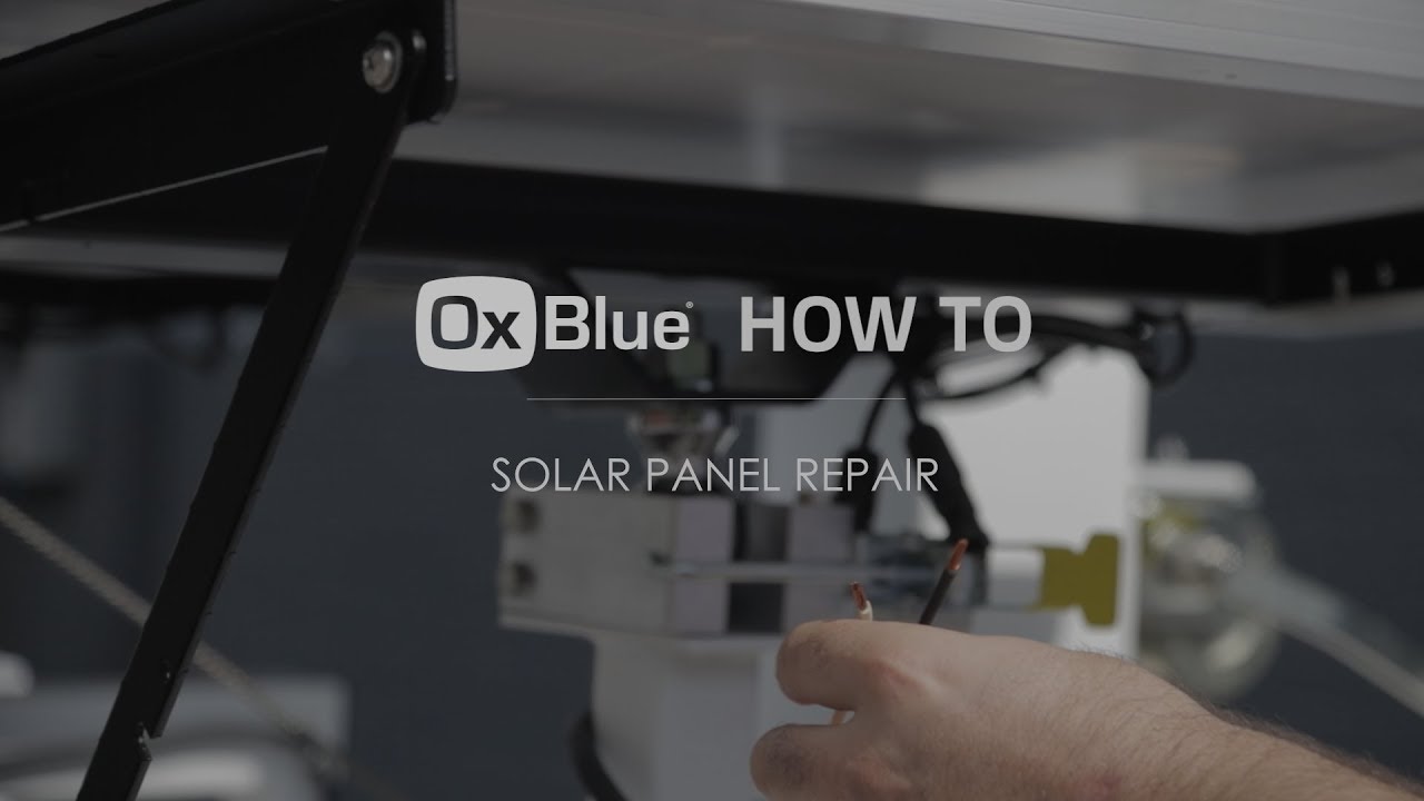 Solar Panel Repair - YouTube