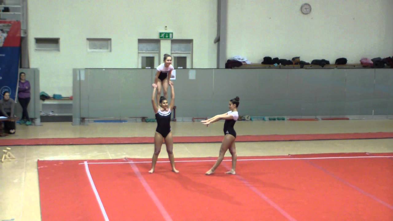 AAE Ginastica Acrobatica - Trio Feminino - Joana, Catarina e Ana Filipa ...