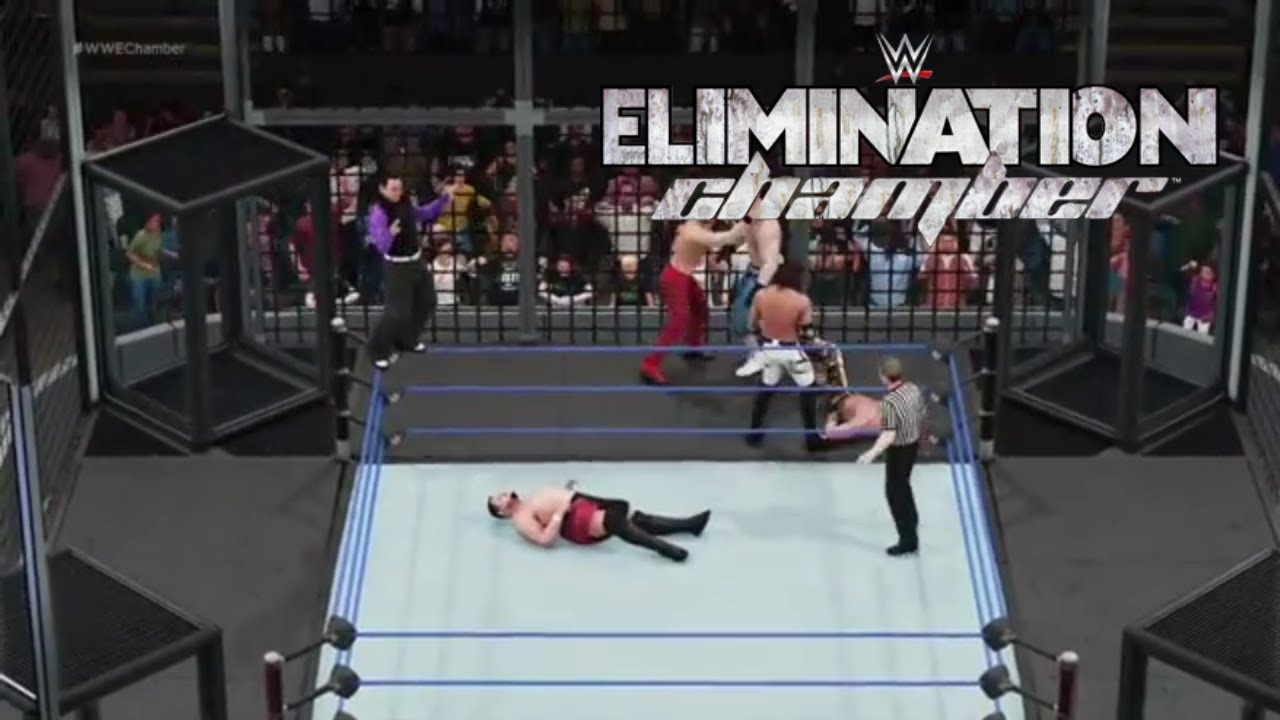 Wwe2k18 Universe Mode Highlights Ppv Wwe Elimination Chamber Ppv Ep