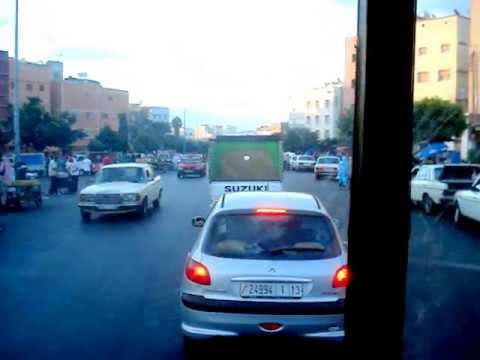 magnifique klaxon bus marocain (bus 1056)
