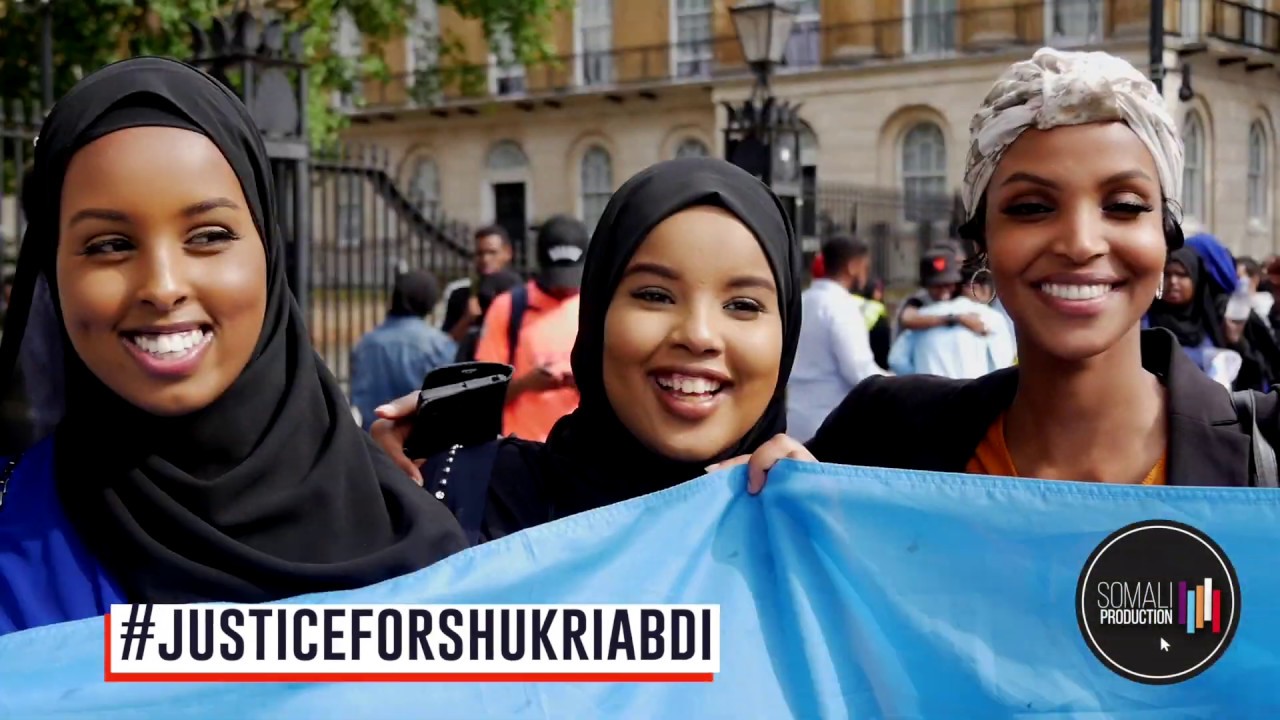 Dibadbax British Somali Community #JusticeForShukriAbdi - YouTube