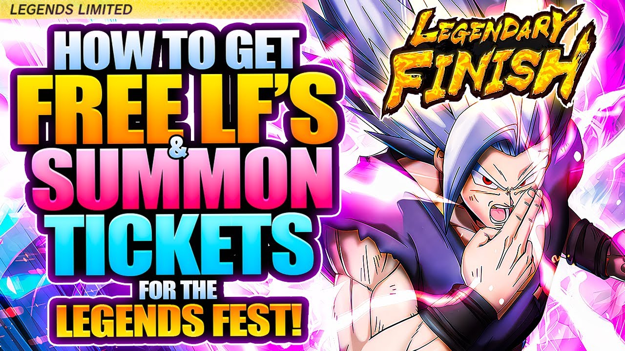 🔥 How To Get 6 FREE LF Characters, 100 Tickets, Hoi Poi & MORE!!! (DB ...