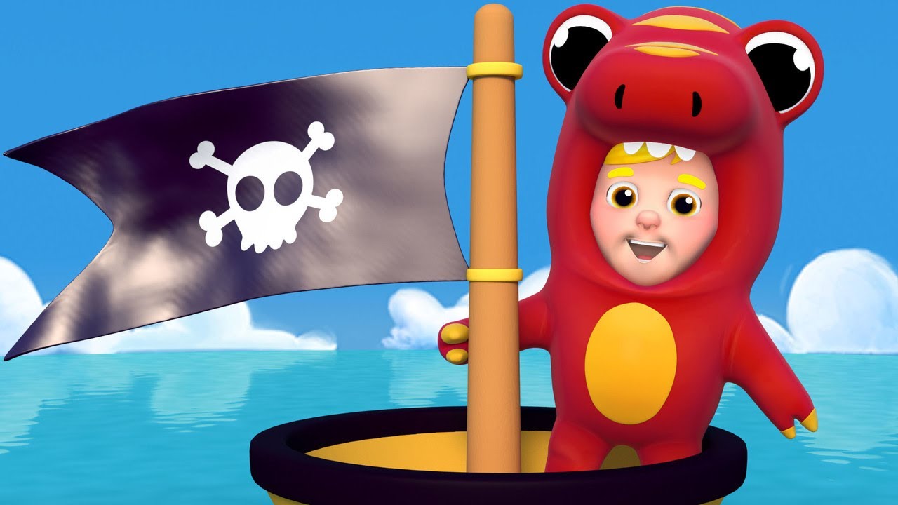 Children Cartoon 🎤 Discover the PIRATE Island & Treasures 🎷One Zeez ...