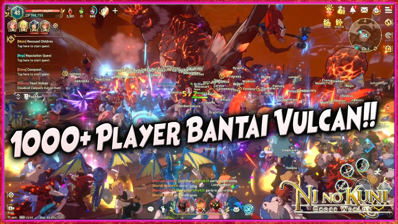 1000+ Field Bos VULCAN | Pet MOLTEN LION Review | 300k EXP Gratis Di ...