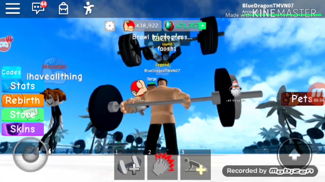 Roblox - Weight Lifting Simulator 3 | Tập tạ cho có 6 múi và Cơ bắp ...
