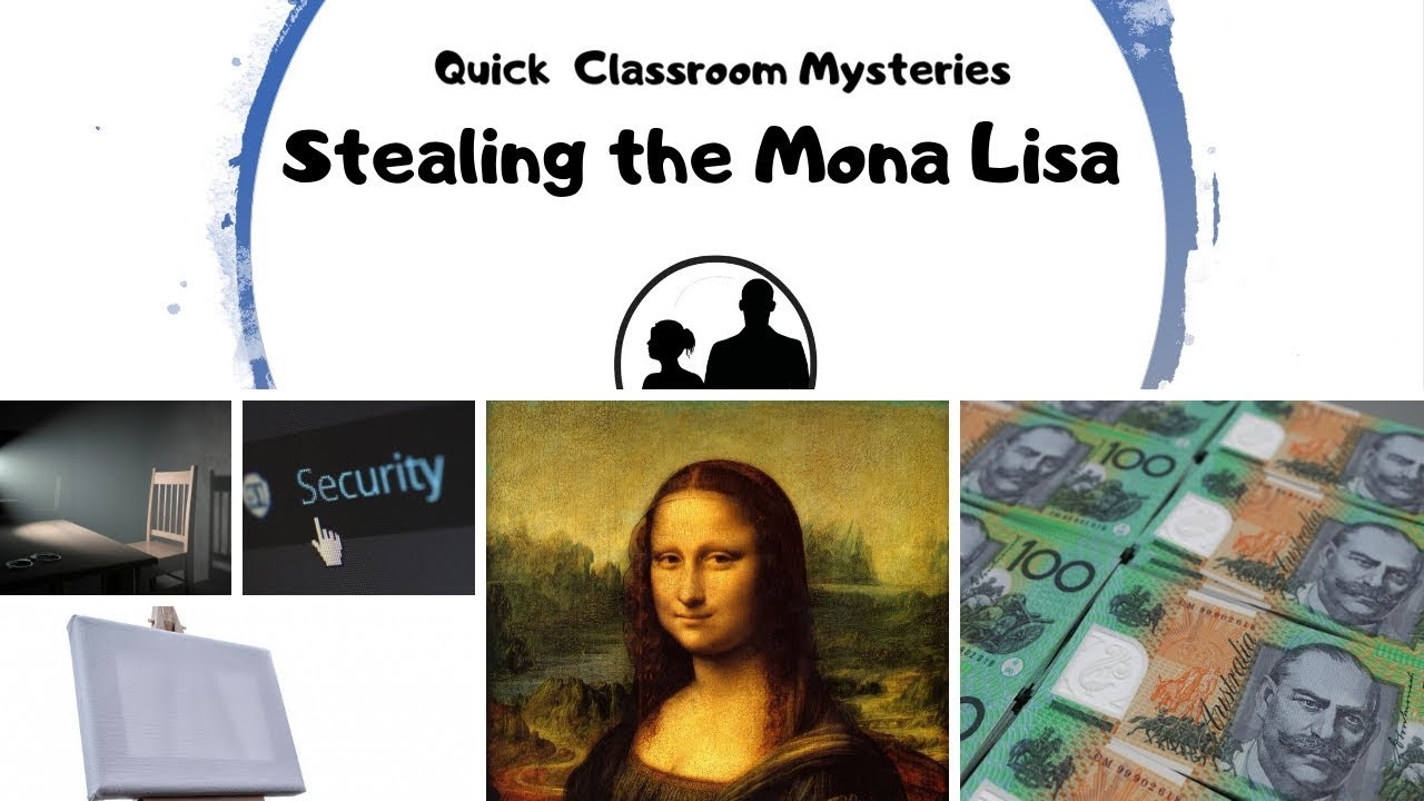 Stealing the Mona Lisa, Quick Classroom Mysteries, Who did it ...