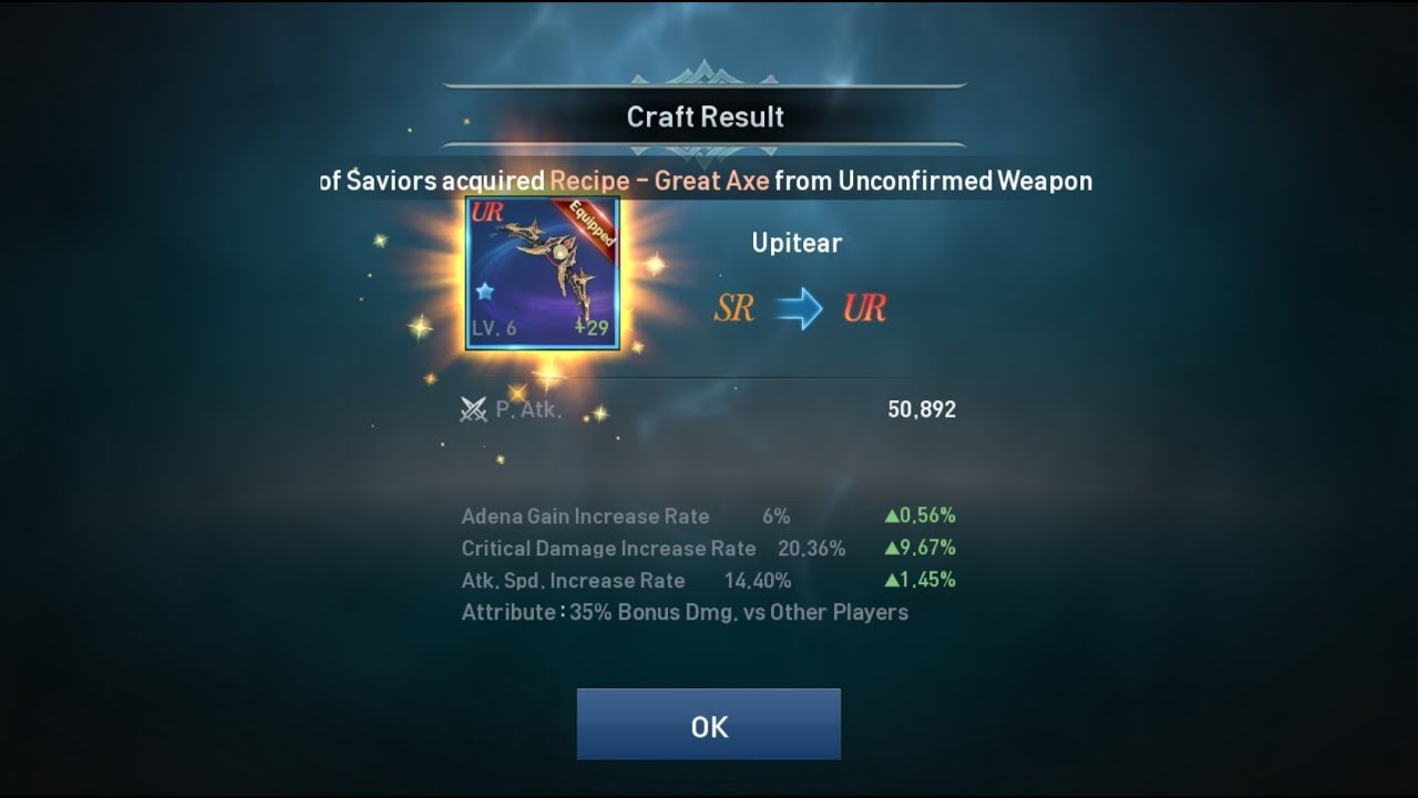 Lineage 2 Revolution UR Weapon - YouTube