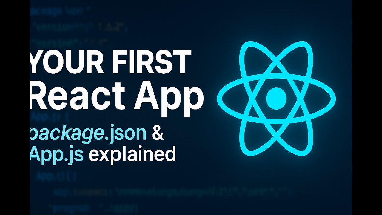 Your First React App - YouTube
