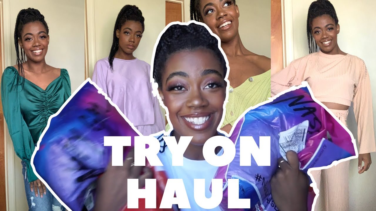 Transition Into Fall Try On Haul | Nasty Gal & Express & Amazon Haul ...