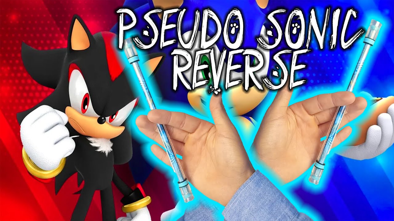 Pseudo Sonic Reverse. Pen spinning tutorial #penspinning - YouTube