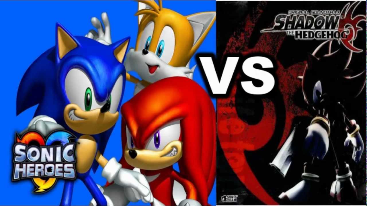 Sonic Blast From The Past - Sonic Heroes vs Shadow The Hedgehog - YouTube