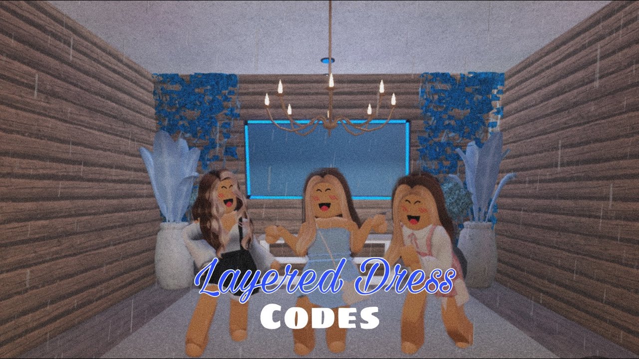 Layered Dresses W/ Codes ~ Bloxburg Outfits - YouTube