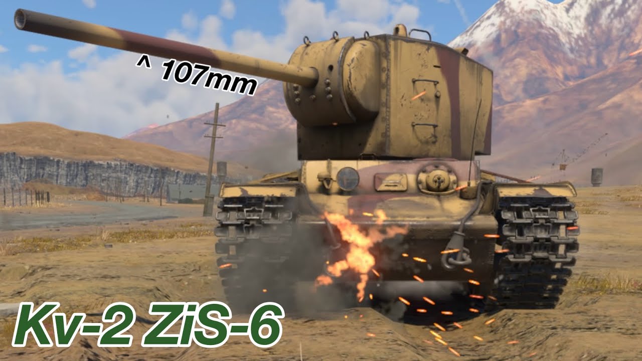 Kv-2 Smaller Brother The Kv-2 Zis-6 | War Thunder - YouTube
