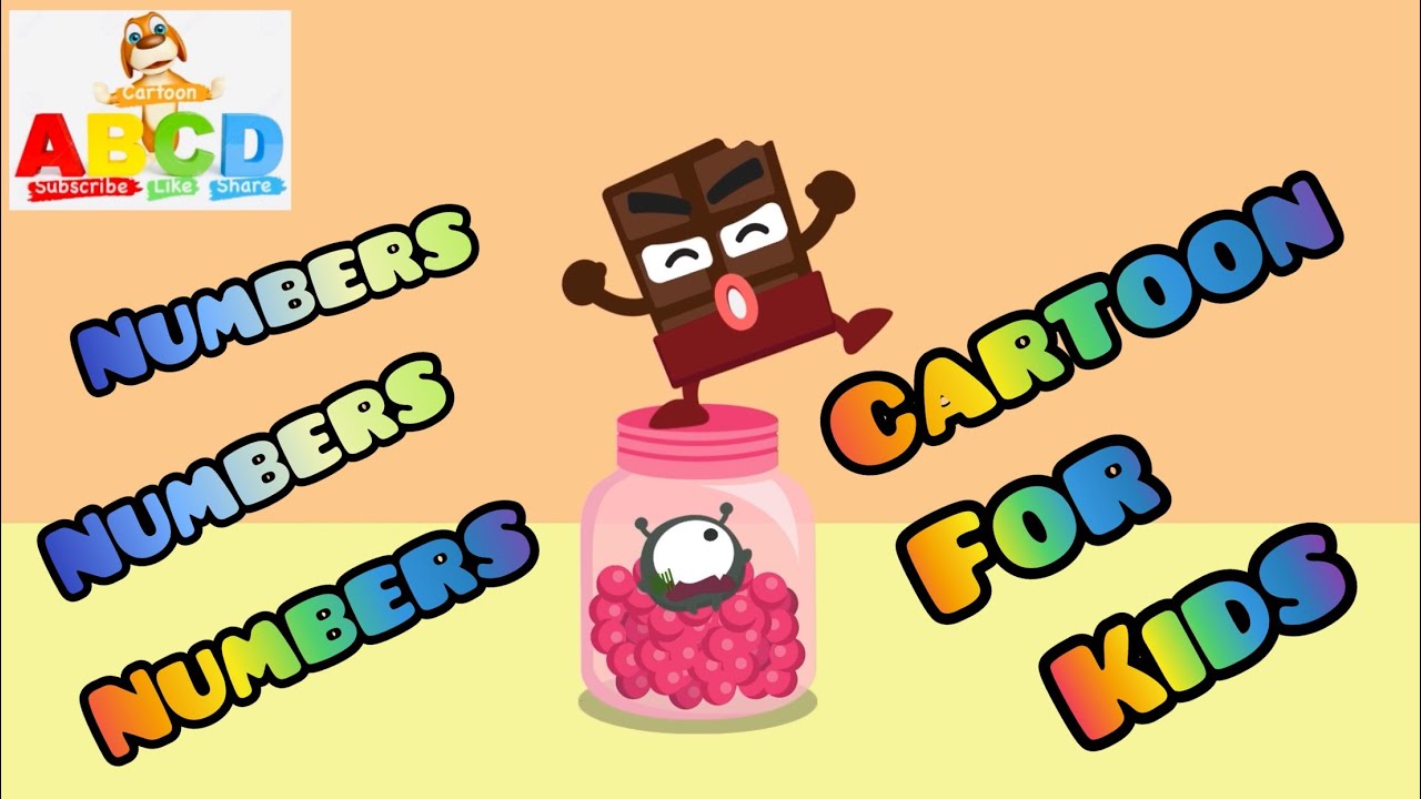 ABCD Cartoon | Cartoon For Kids | The English Numbers | Funny Videos ...