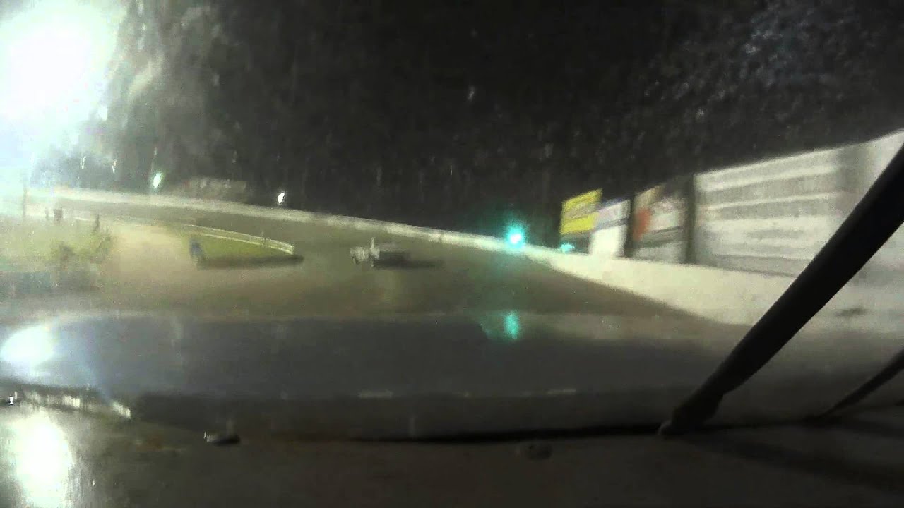 Highland Rim Speedway: Alex Bates Pure Stock Onboard 9/27/14 - YouTube