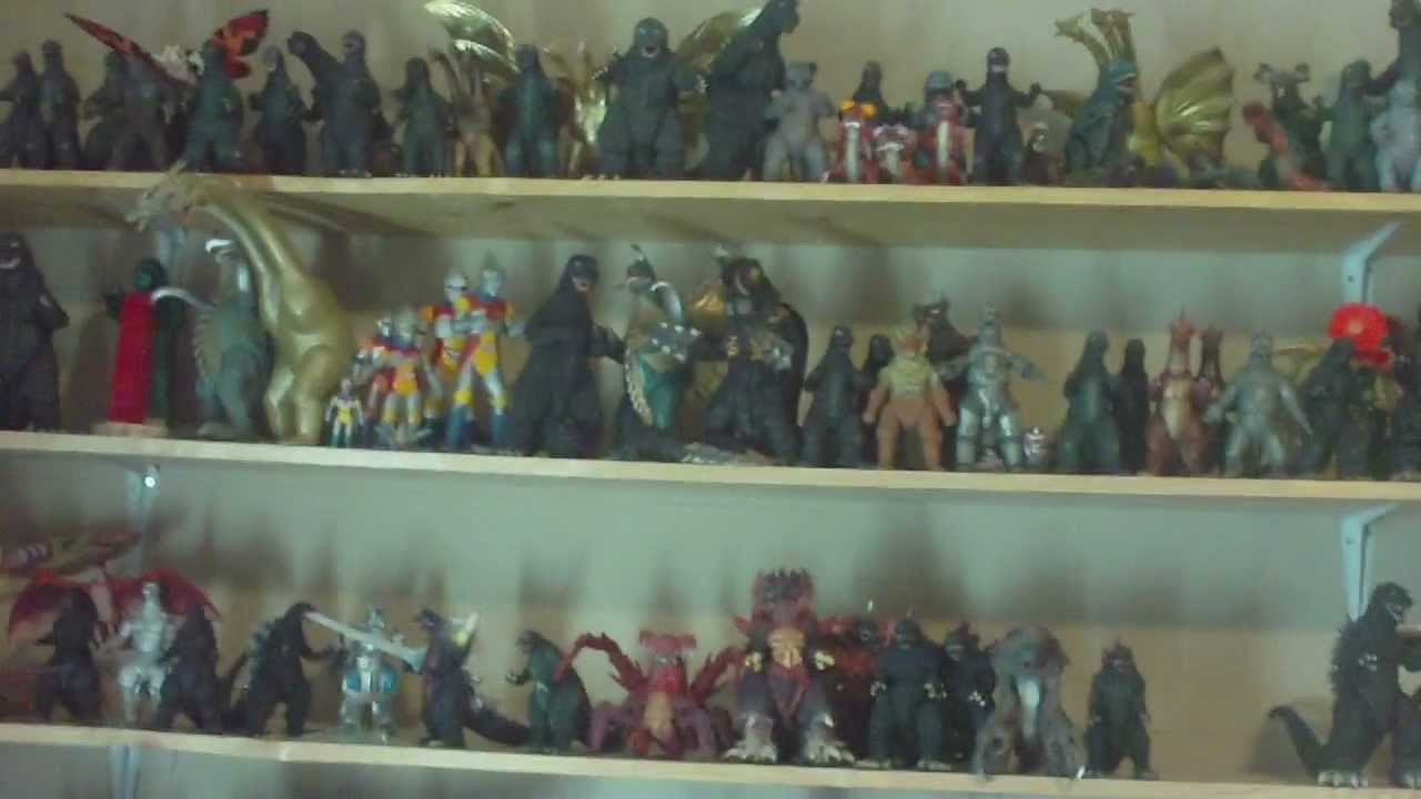 My Entire Godzilla Collection as of (2/11/12) - YouTube