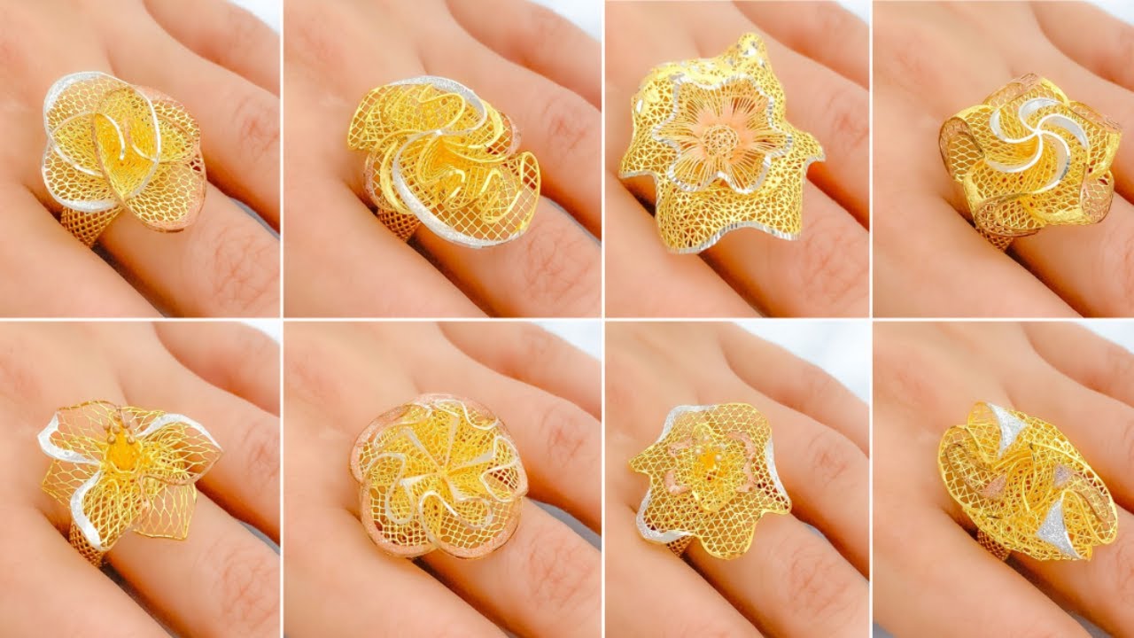 Top 10 Amazing Gold Ring Design With Price And Weight | Latest Ring ...
