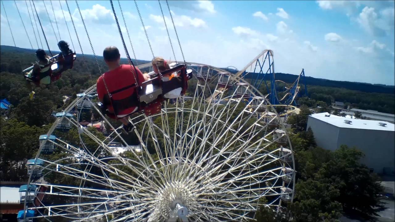 POV HD SkyScreamer Six Flags Great Adventure 2nd Time - YouTube