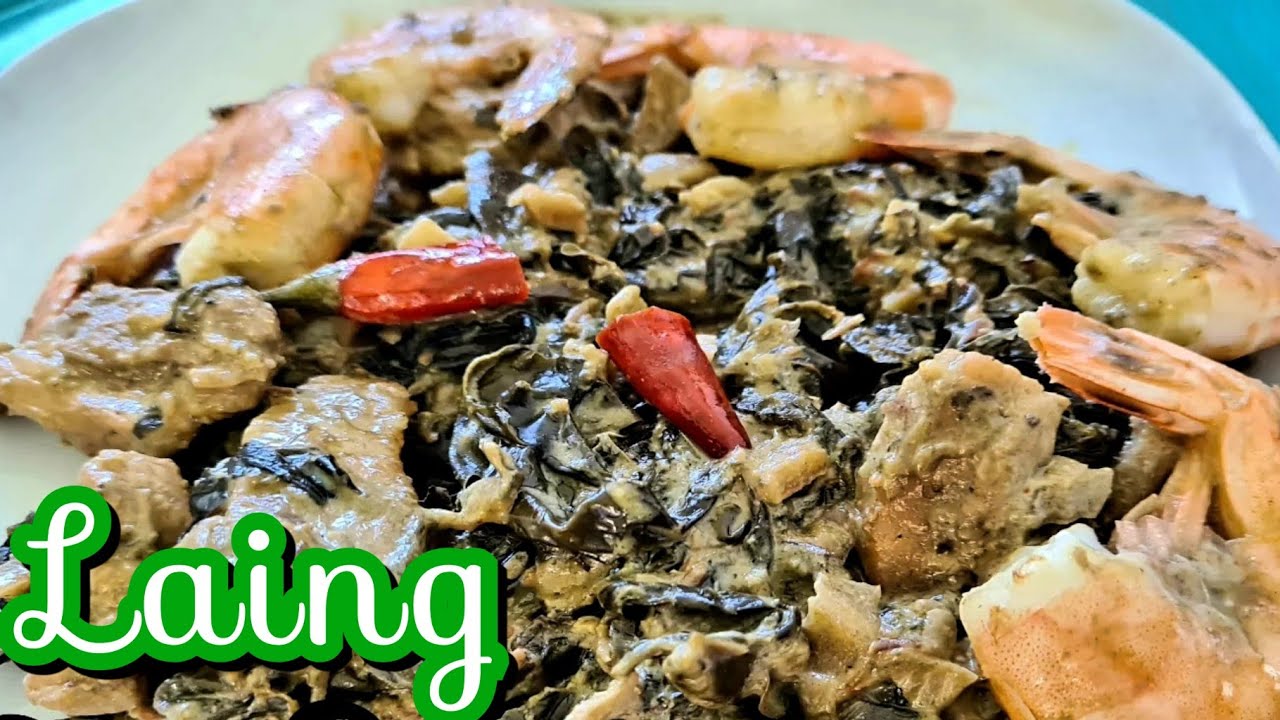 Laing || How to cook Laing || mimingstyle - YouTube