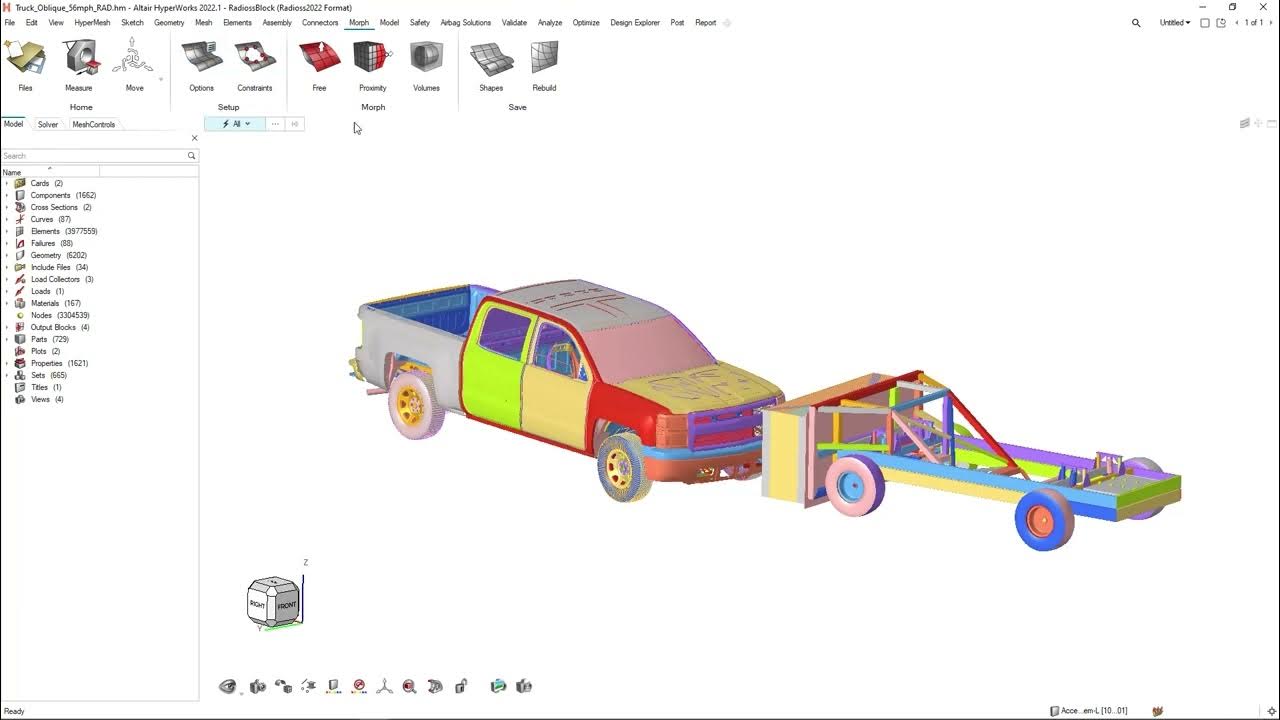 Altair HyperMesh Ribbons - YouTube