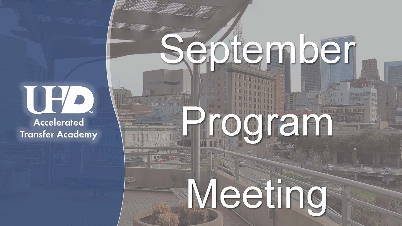 Fall 2022 September Program Meeting - YouTube