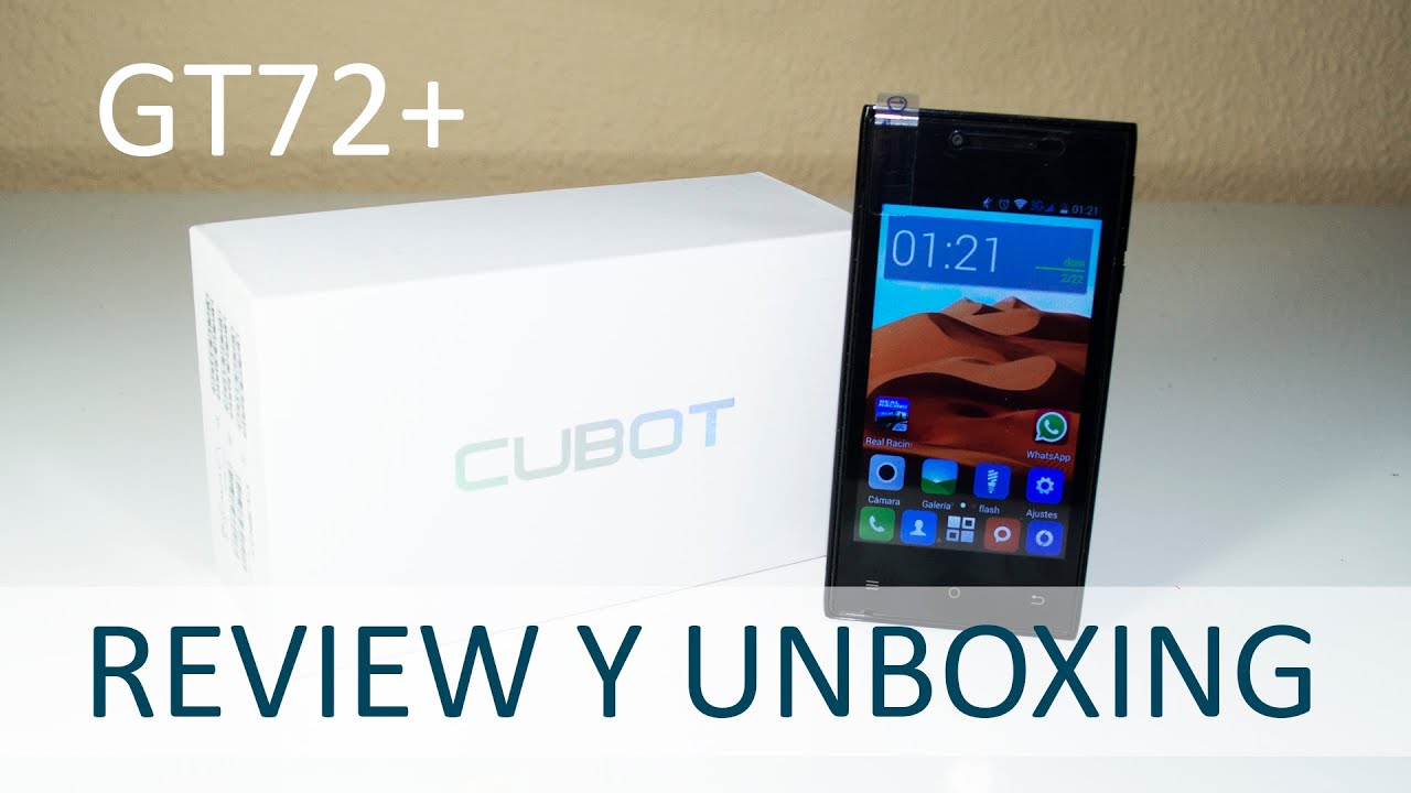 Análisis a fondo - Cubot Gt72+ (Móvil UltraLowCost) - YouTube