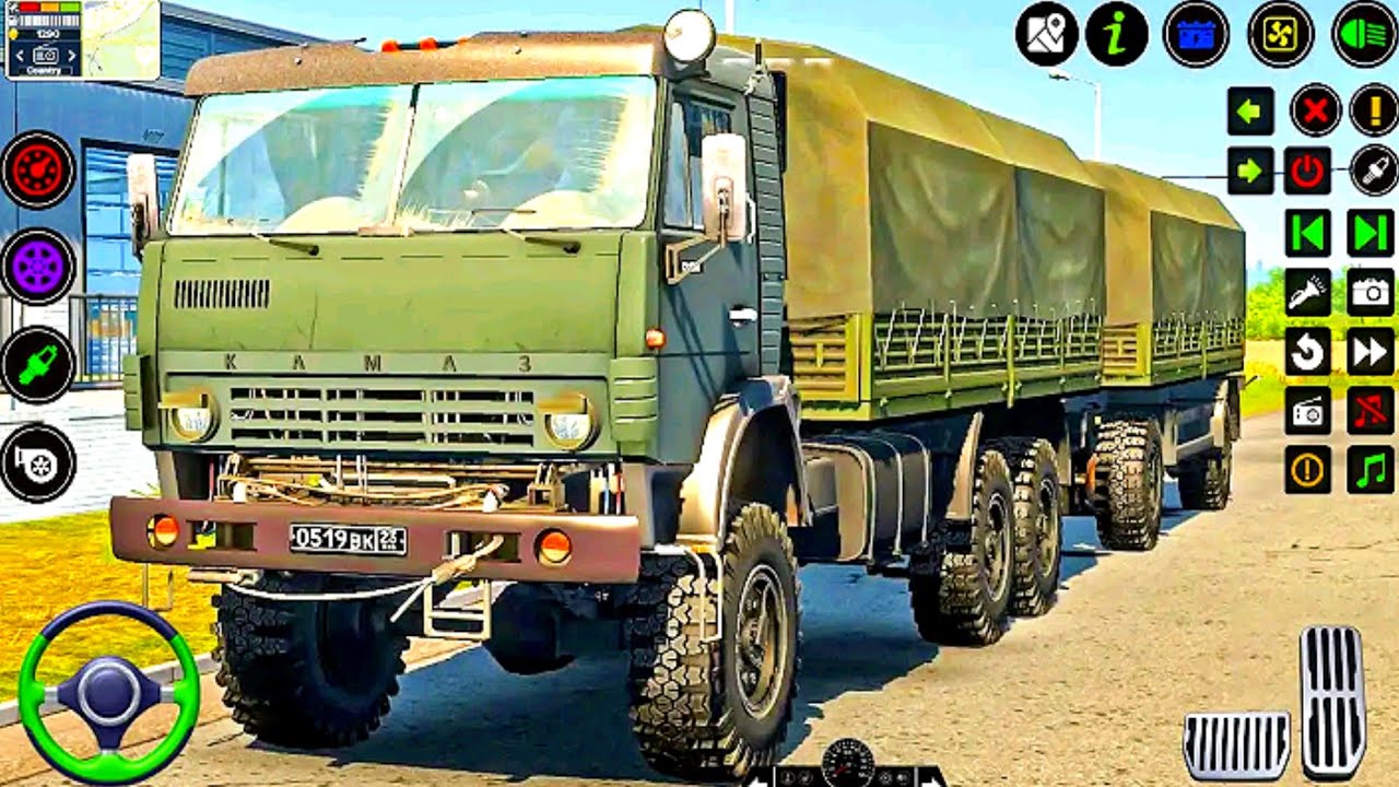 US Army Military Truck Driving Game - Off-road Army Truck Simulator ...