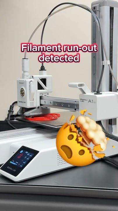 Don’t Panic! What to Do When Your A1 Mini Runs Out of Filament Mid Print! #bambulab @BambuLab ...