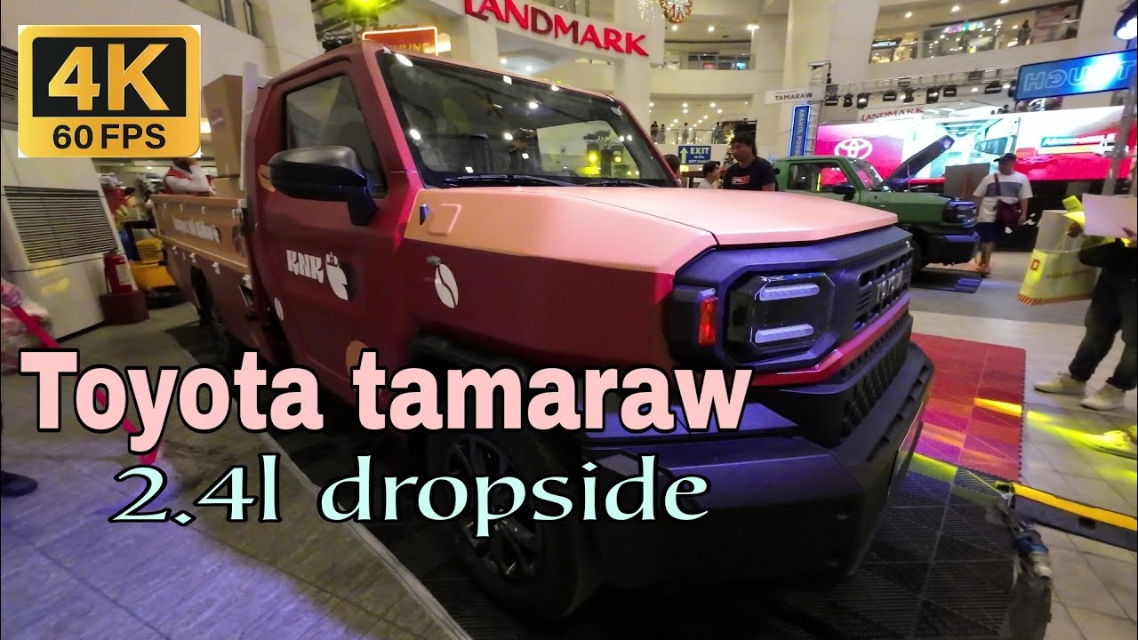 2024 toyota tamaraw 2.4 dropside walkaround | versatile utility vehicle ...