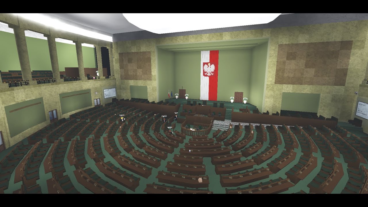 XXVII posiedzenie Sejmu w roblox | II kadencja sejmu - YouTube