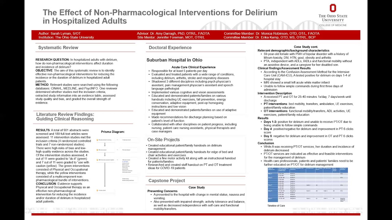 Sarah Lyman Final Poster Presentation - YouTube