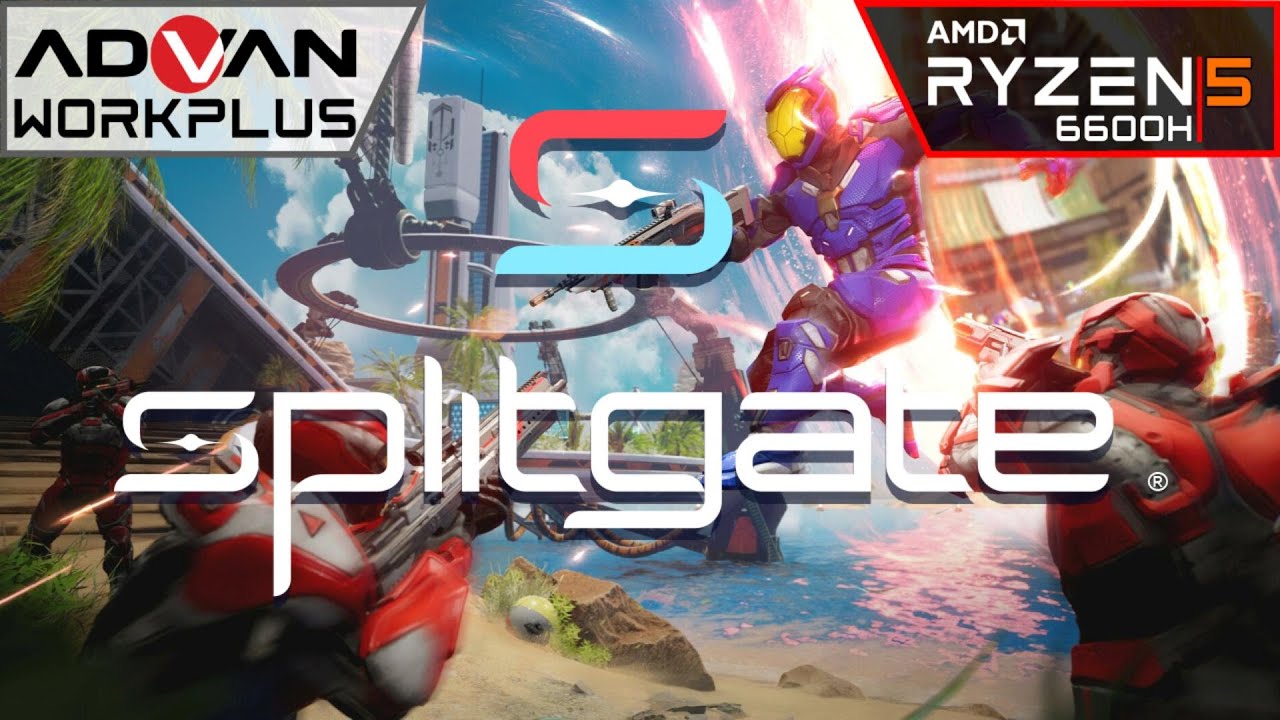 SPLITGATE | Advan Workplus Ryzen 5 6600H Radeon 660M - YouTube
