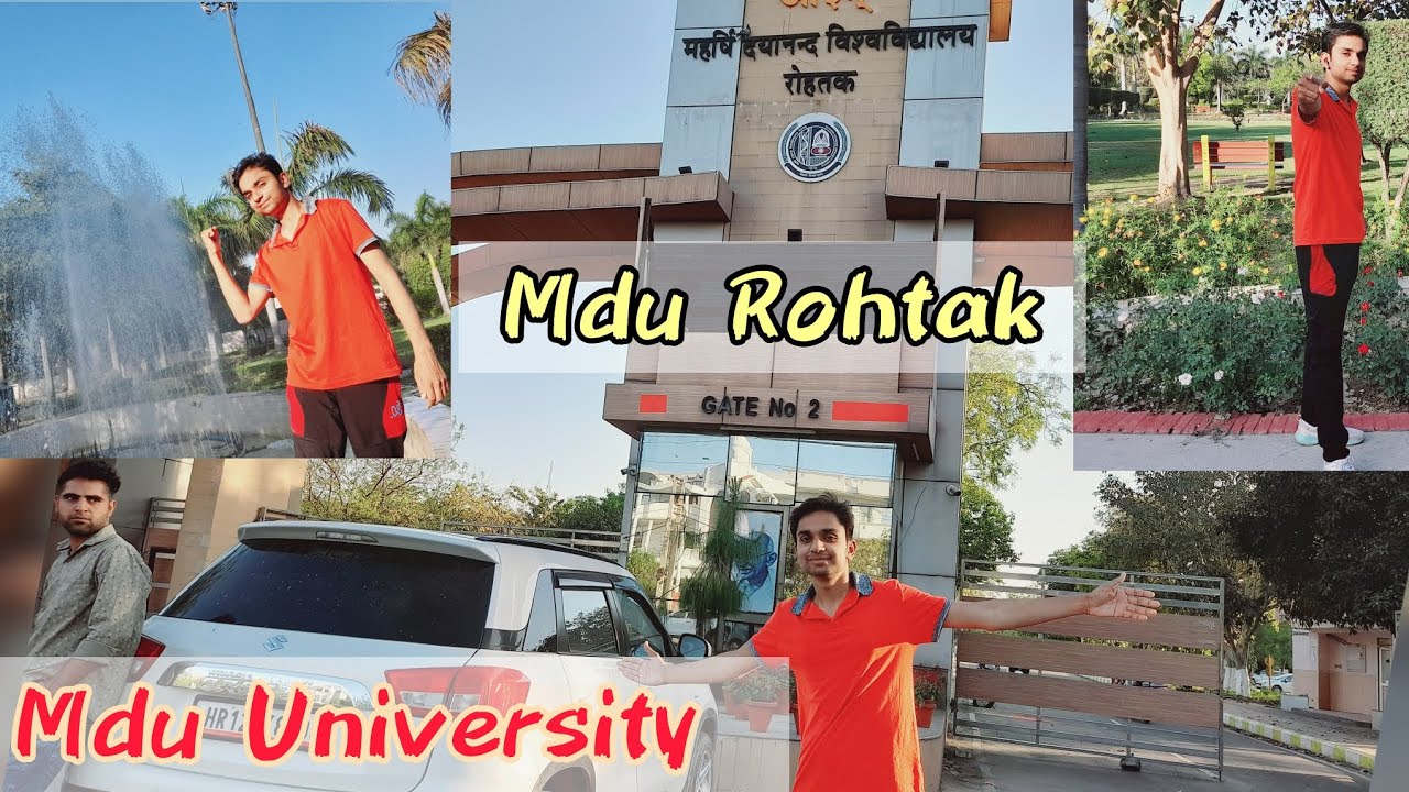Mdu University Mein Gaye || Mdu Rohtak || Vlogs || - YouTube