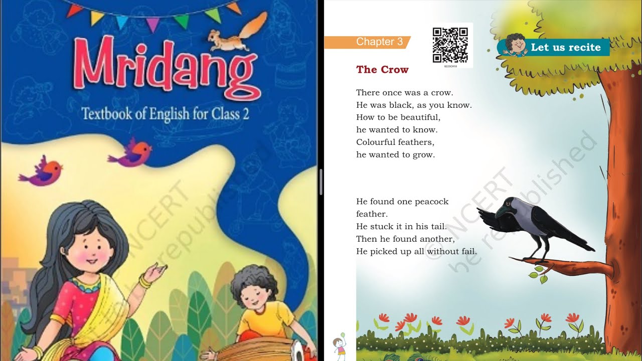The Crow CLASS-2 NEW NCERT Unit-4 Chapter-3 MRIDANG ⁠@ncertvideo - YouTube