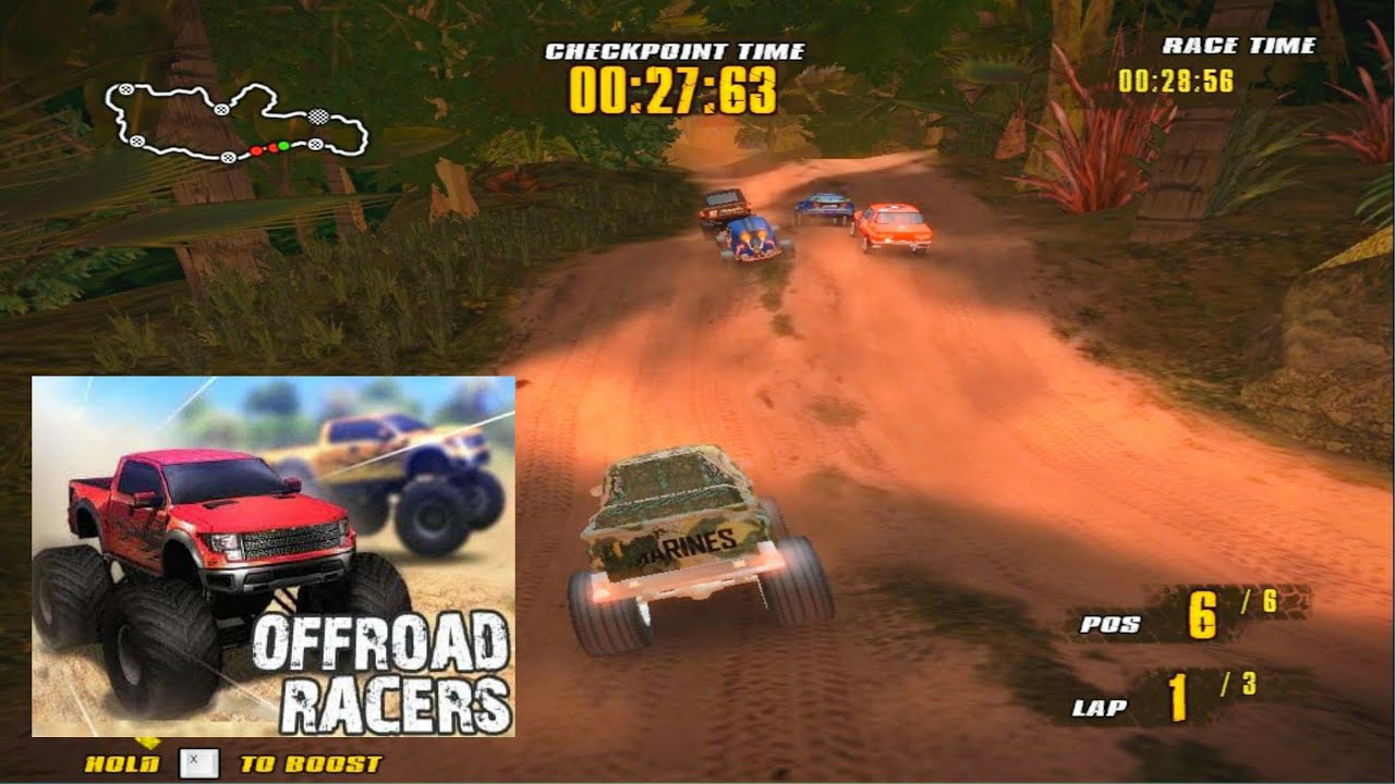 Offroad Racers - Full Gameplay Walkthrough - Old PC Games - YouTube