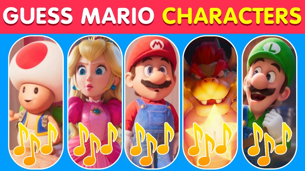 Guess Mario Characters | Super Mario Bros #mario - YouTube
