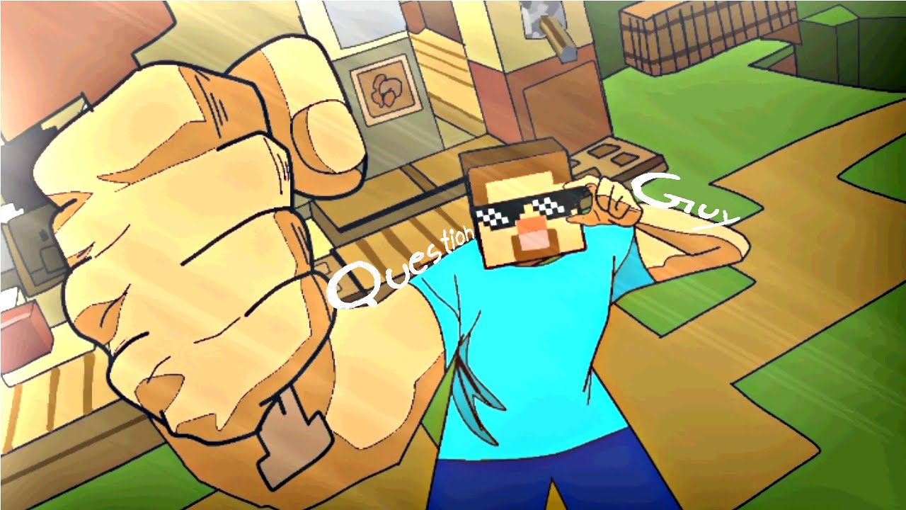 Minecraft steve lava chicken song animation - YouTube