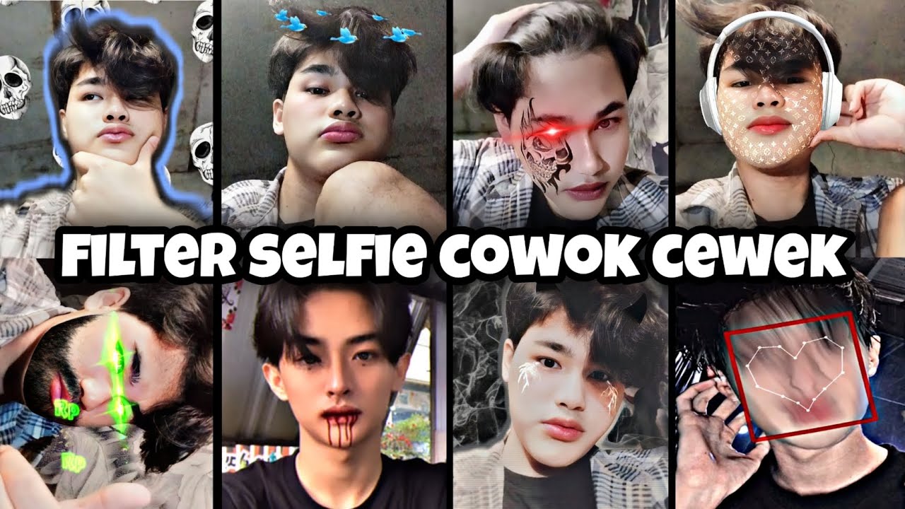 FILTER IG SELFIE COWOK CEWEK KECE KERREN TERBARU 2023 - LINK DESKRIPSI - YouTube