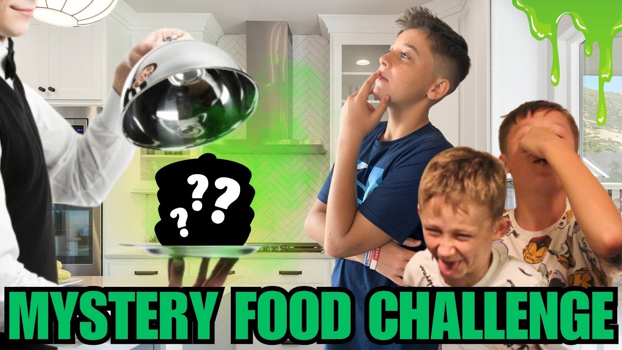 MYSTERY FOOD CHALLENGE - YouTube