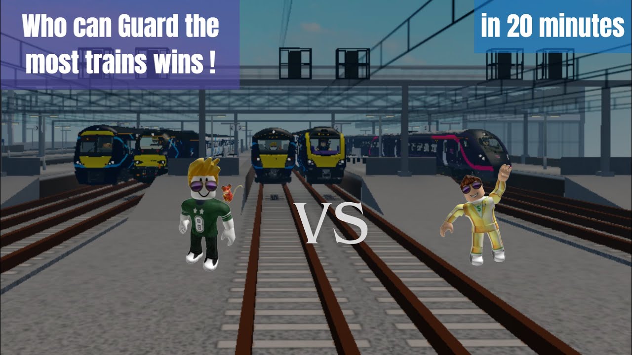 Who can Guard the most Trains Wins | SCR Guard Challenges - YouTube