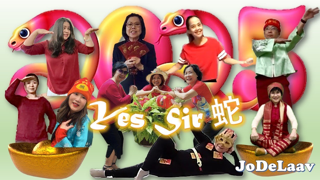 JoDeLaav | Chinese New Year 2025 | The snake year | Yes Sir 蛇 dance ...