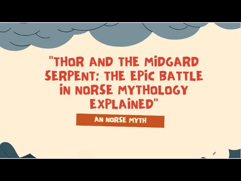 "Thor and the Midgard Serpent: The Epic Battle in Norse Mythology ...