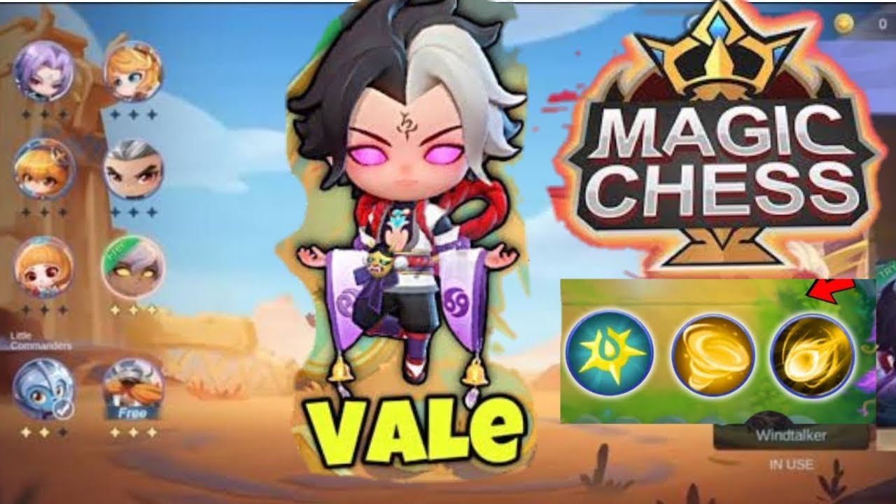 VALE SKILL 2 MAGIC CHEESE || #magicchess #magicchessmobilelegends - YouTube