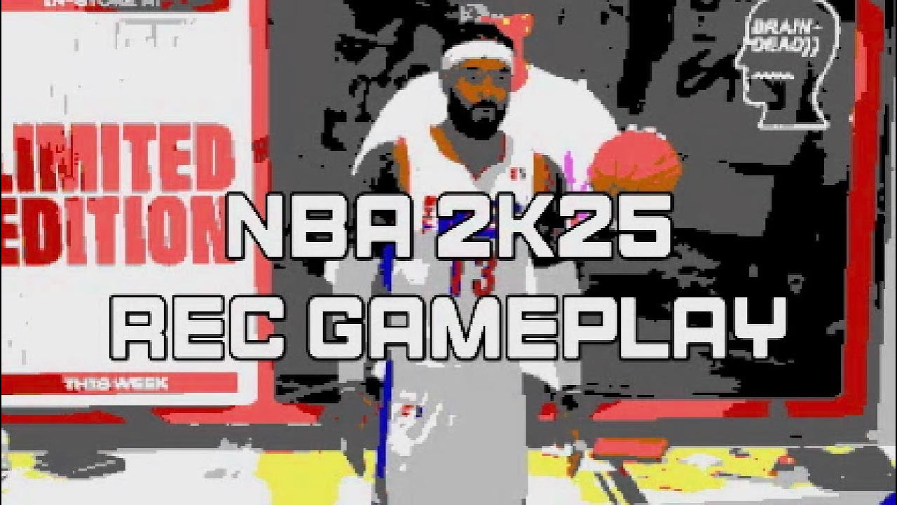 REC GAMEPLAY! NBA 2K25! - YouTube